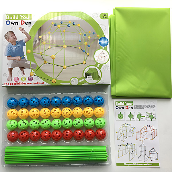 Kit de construcție a unei fortărețe pentru copii FORTKID – Ro.rubicum.com
